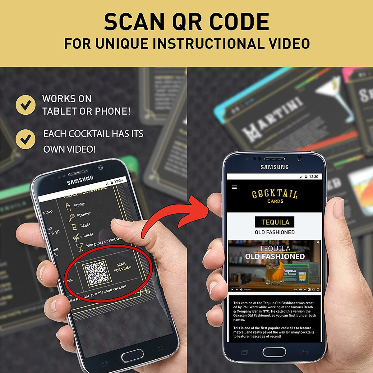 Cocktail Cards: 100 Cocktail Recipes to Master Cocktails in Bartender ...